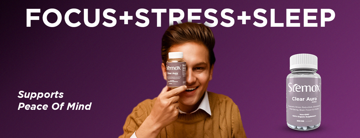 Focus + Stress + Sleep – Stemox PAK